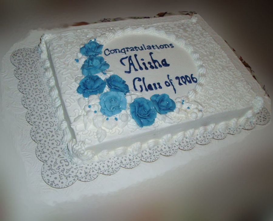 A Grad Cake - CakeCentral.com