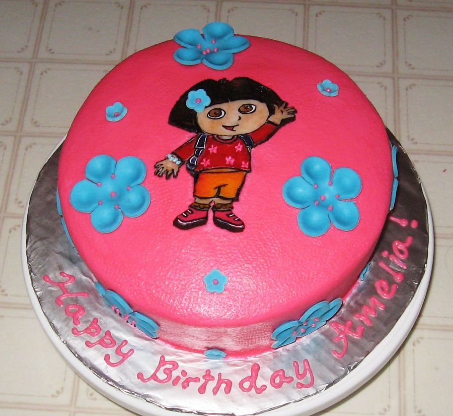 Dora Cake - CakeCentral.com