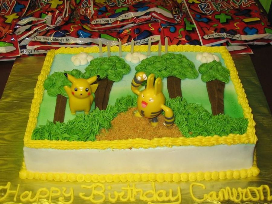 Pokemon Birthday Cake - CakeCentral.com