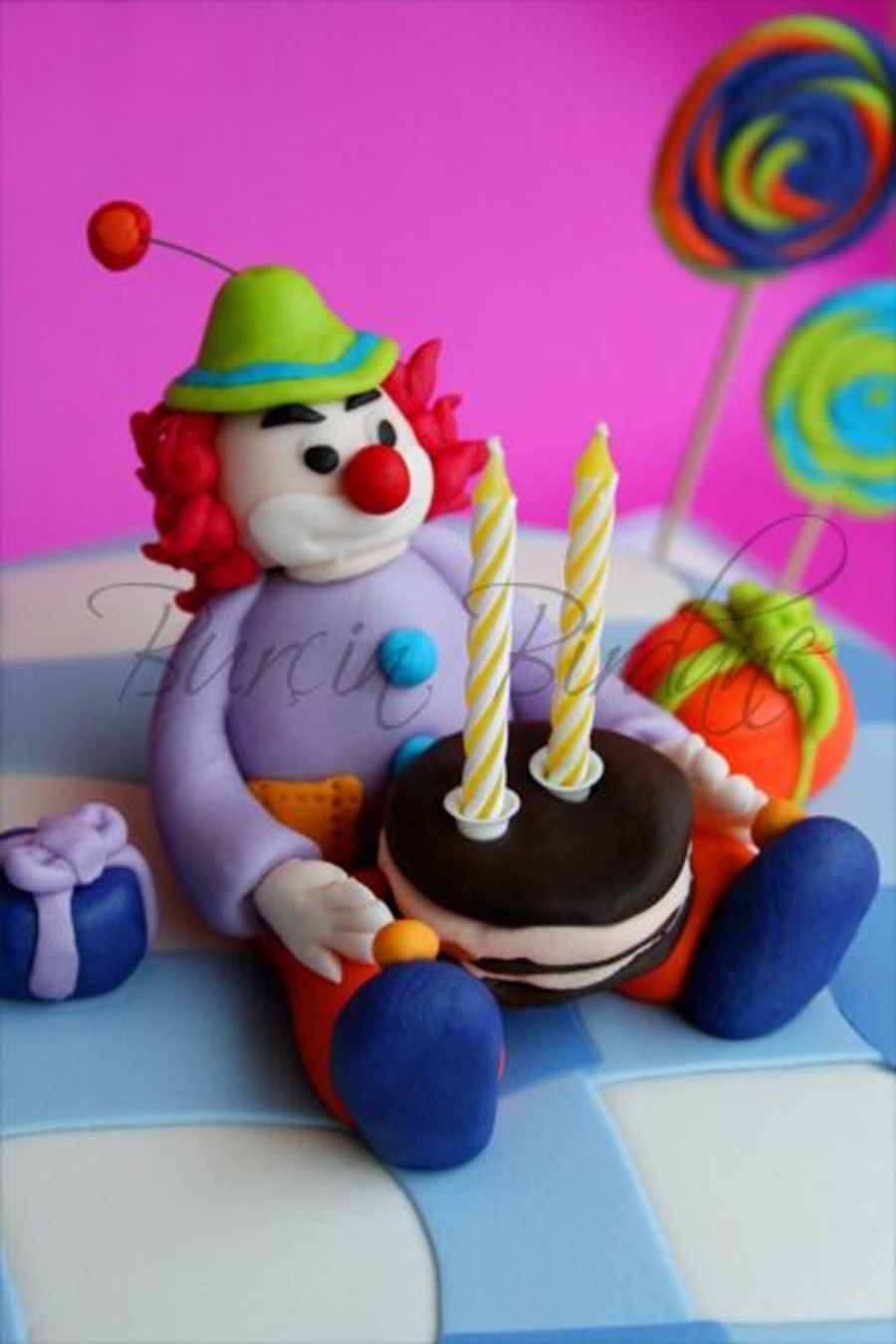 Clown Cake - CakeCentral.com