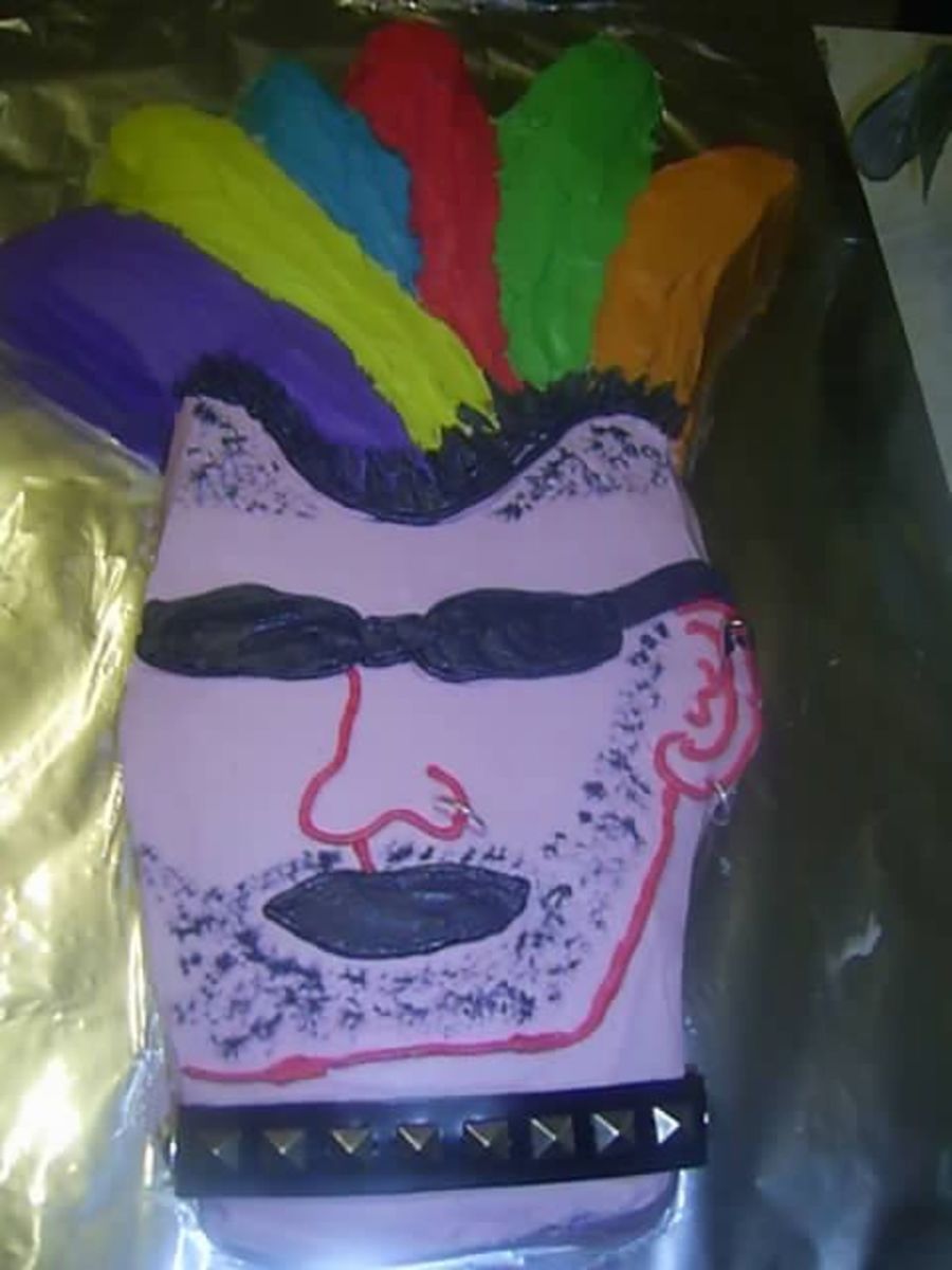 Punk Rock Cake - CakeCentral.com