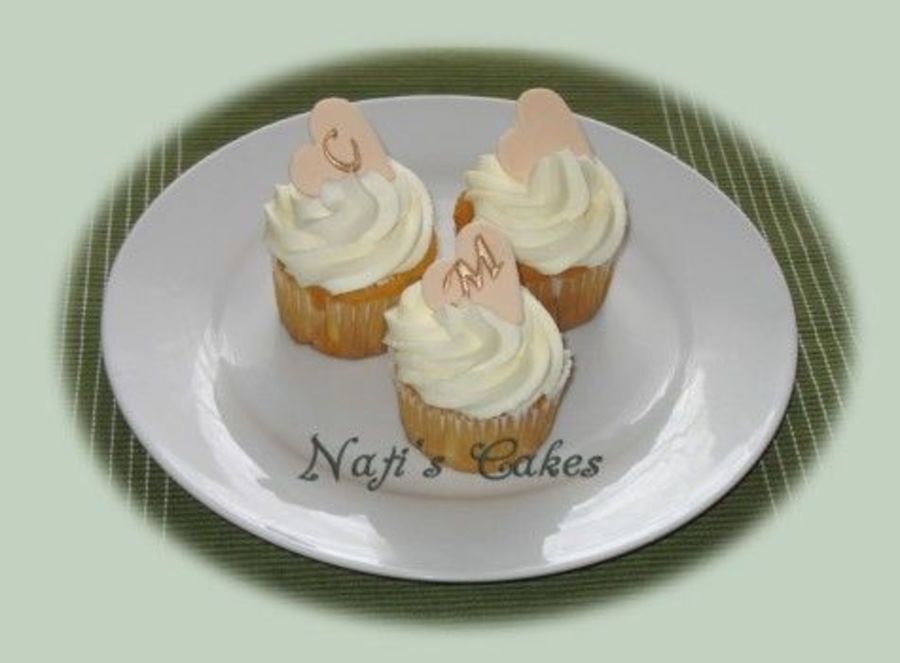 Monogram Cupcake - CakeCentral.com