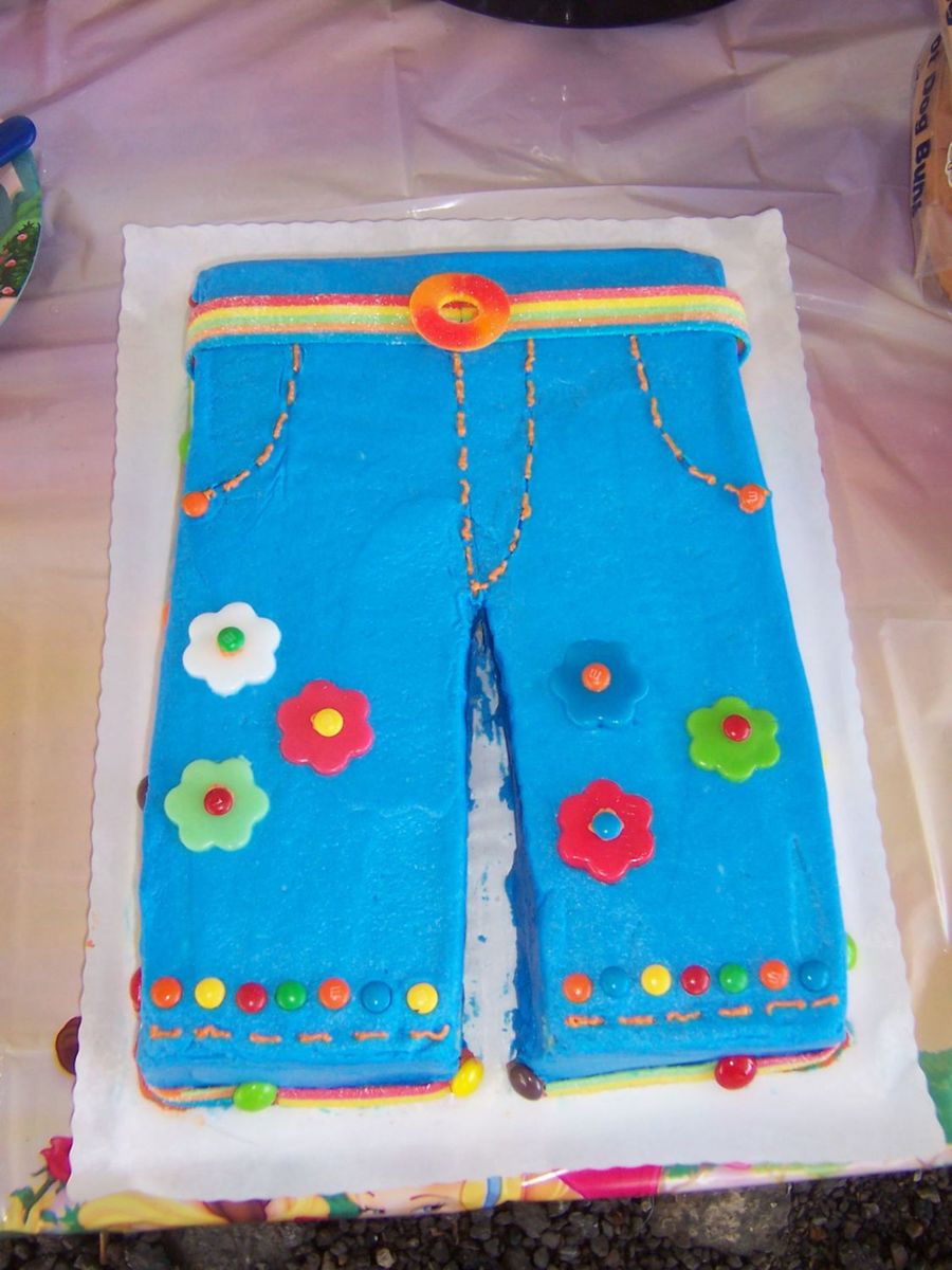 Blue Jeans Cake - CakeCentral.com