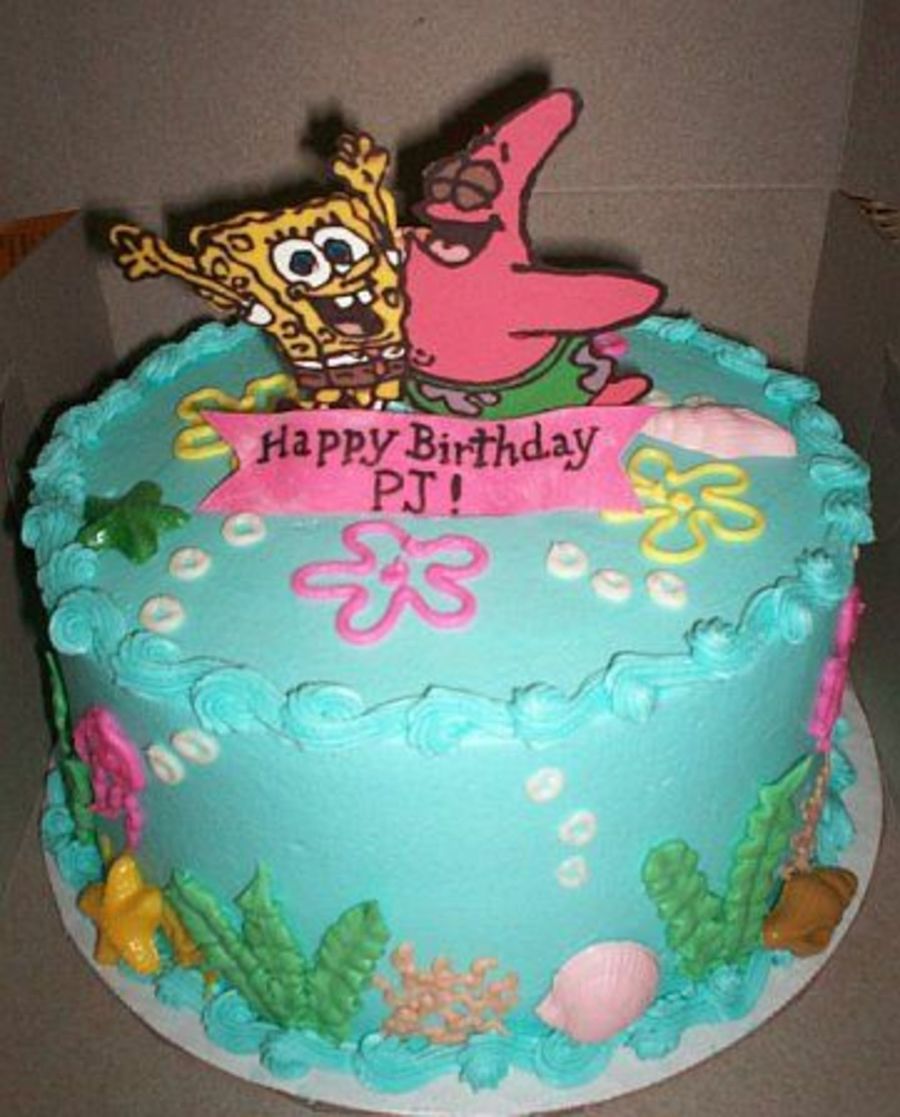 Spongebob And Patrick - CakeCentral.com