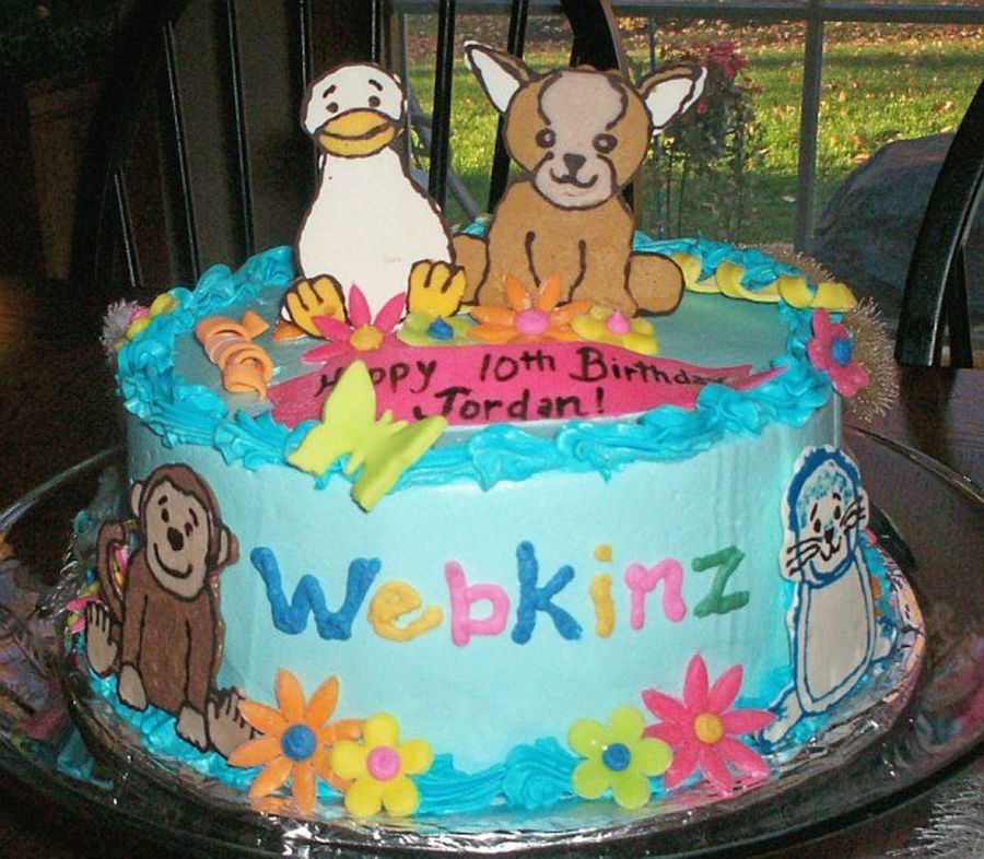 Webkinz Cake - CakeCentral.com