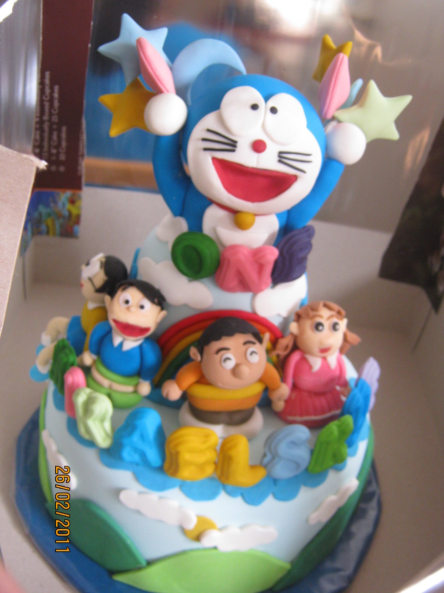 Doreimon And Friends All Edible - CakeCentral.com