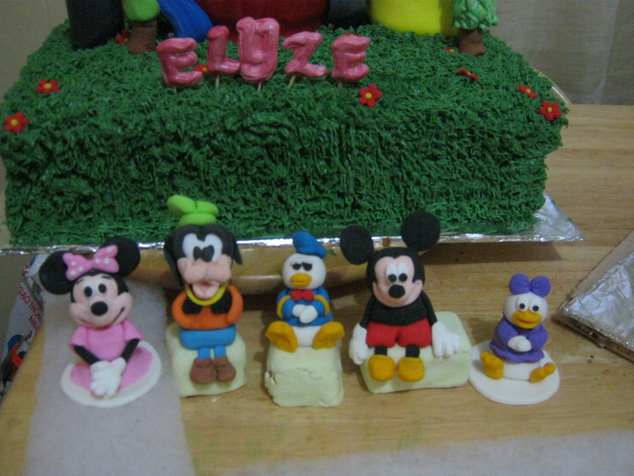Mickey Mouse Clubhouse All Edible - CakeCentral.com