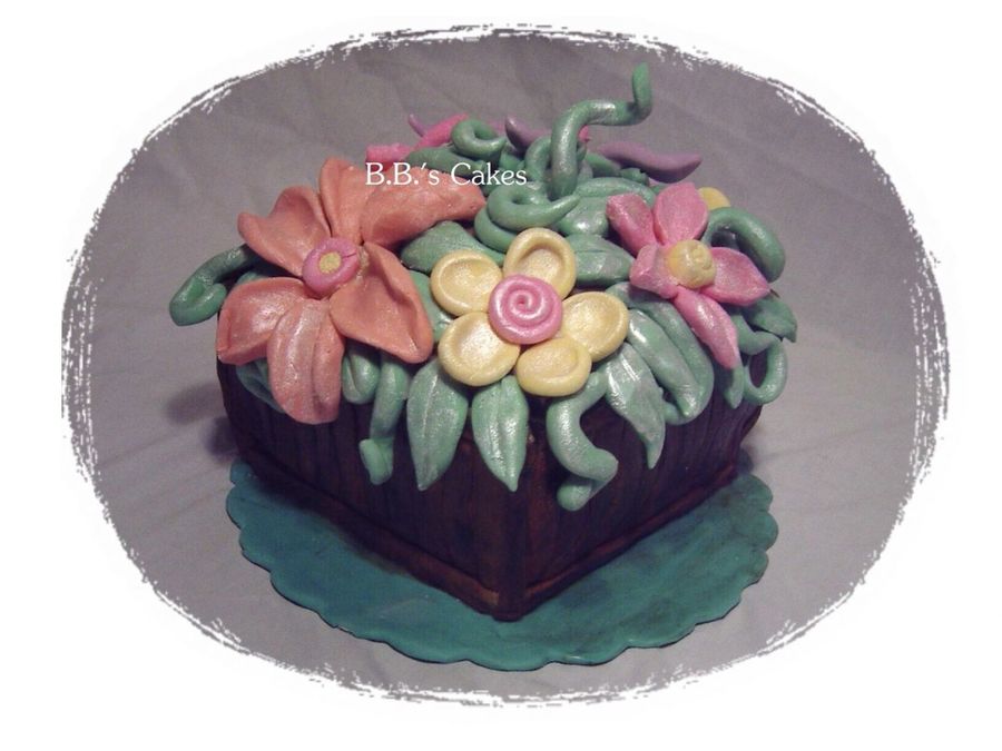 Whimsy Bridal Shower Cake - CakeCentral.com