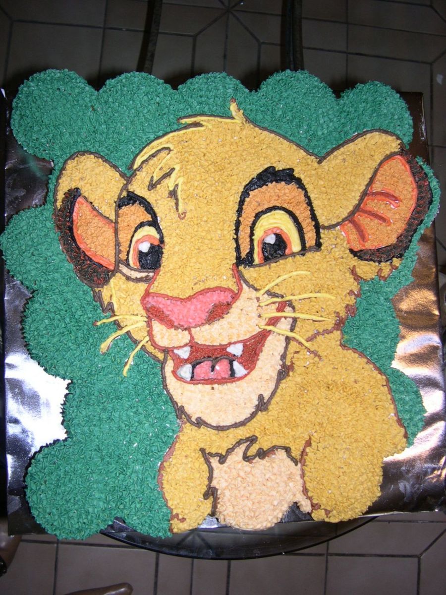 Simba From The Lion King - CakeCentral.com
