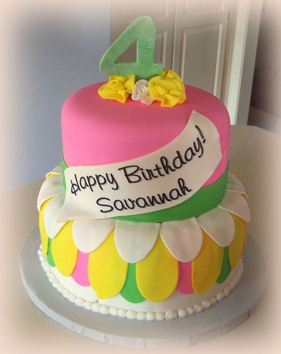 Petal Birthday - CakeCentral.com