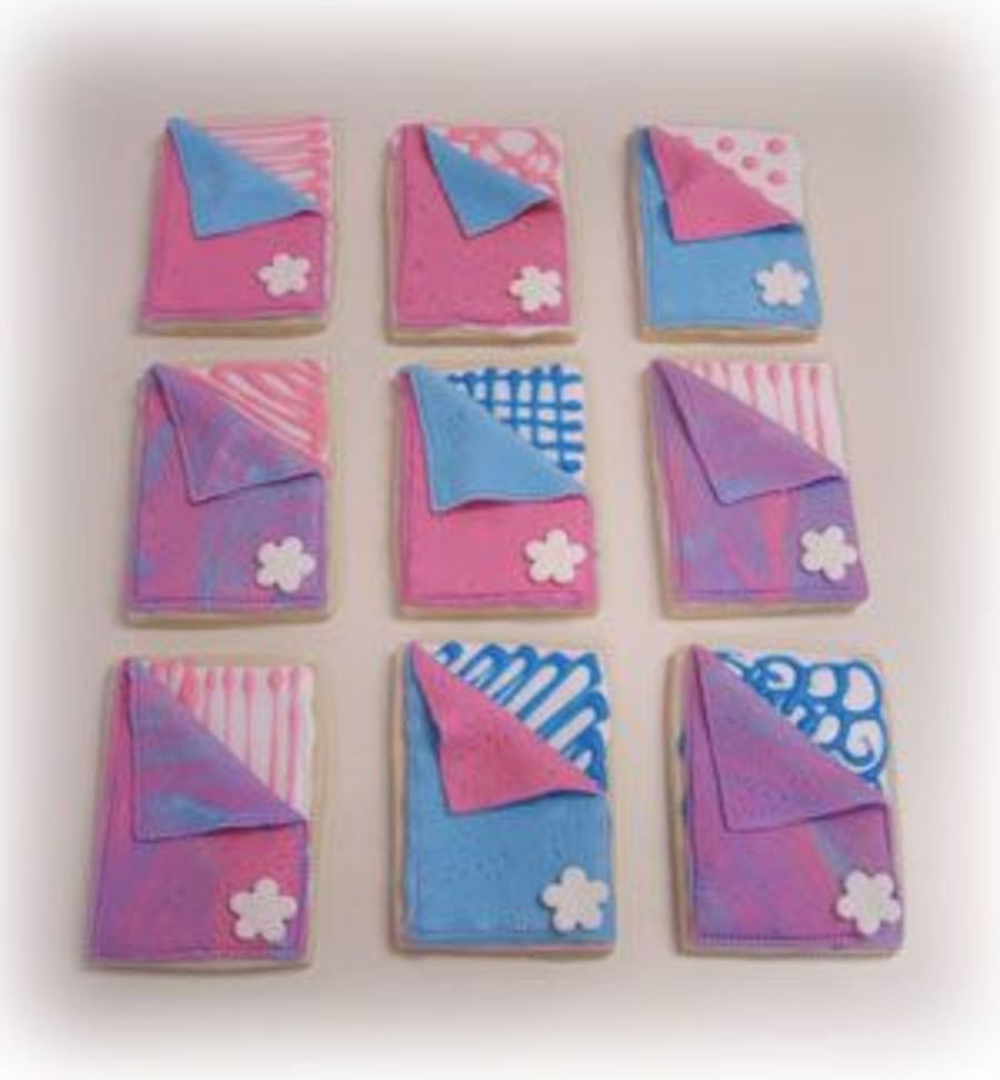 Sleeping Bag Cookie Favors - CakeCentral.com