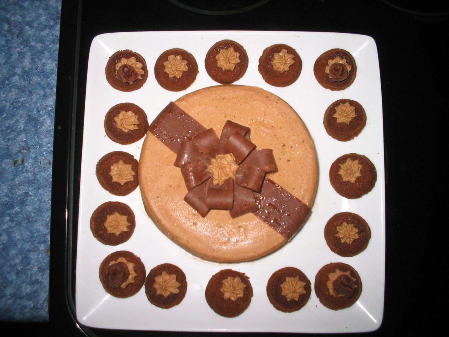 Chocolate Bow Cake - CakeCentral.com