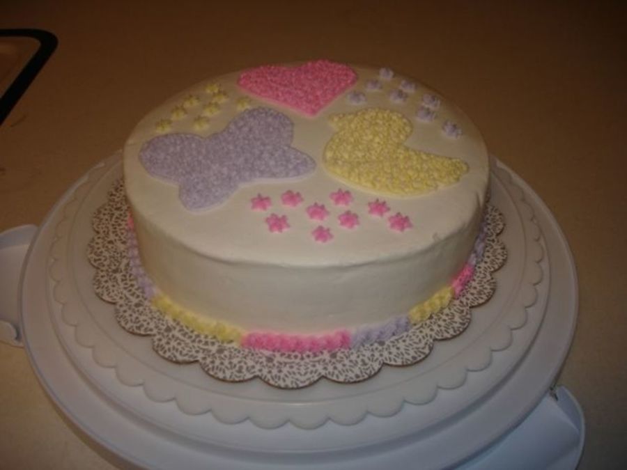 Wilton Course 1 First Cake - CakeCentral.com