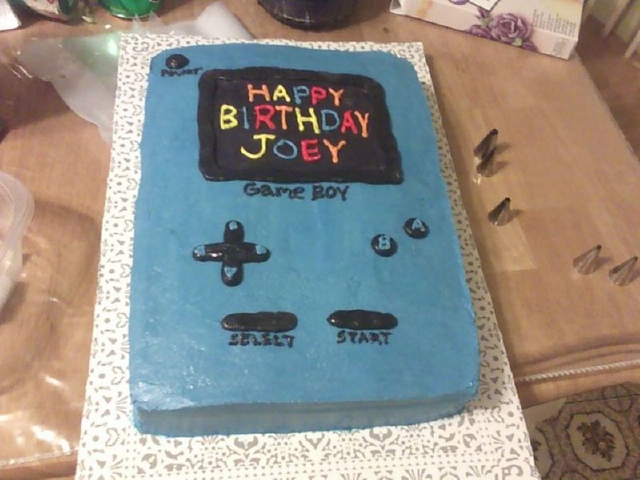 Game Boy Cake - CakeCentral.com