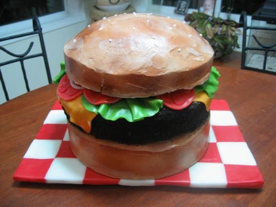 Cheeseburger Birthday - CakeCentral.com