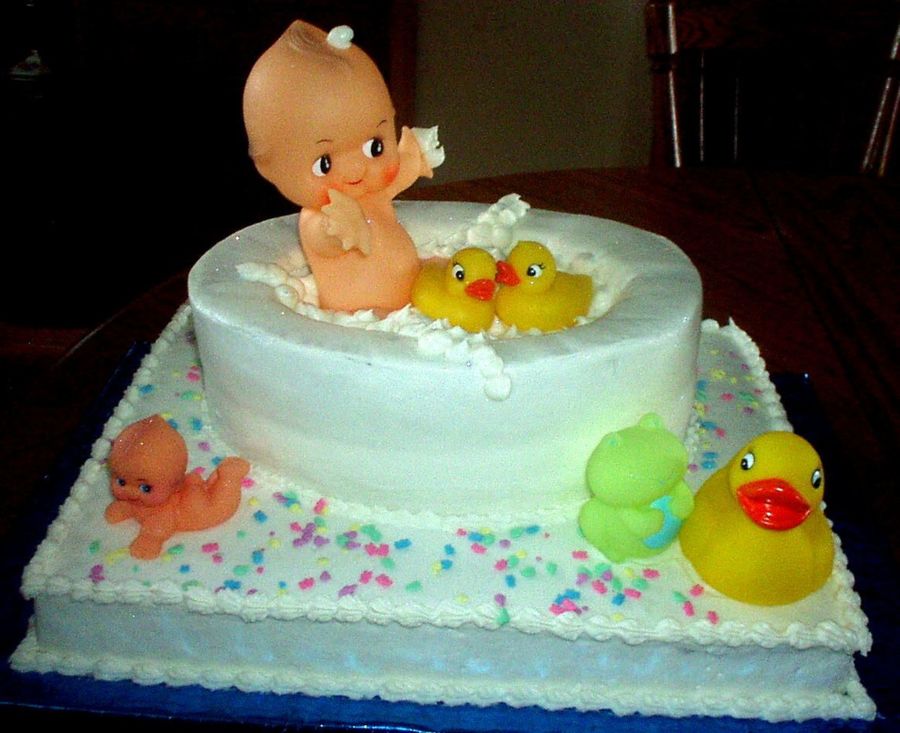 Bathing Cupie Baby - CakeCentral.com