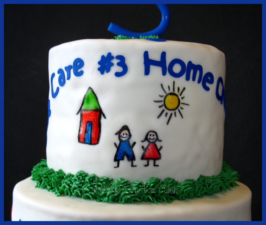 A Daycare 5Th Annivesary Cake - CakeCentral.com