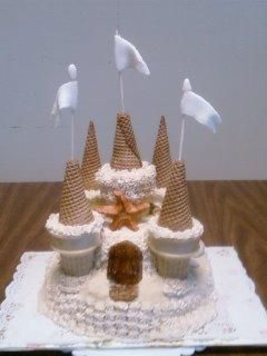 3D Castle Cake - CakeCentral.com