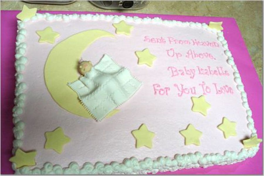 Baby Isabelle Shower - CakeCentral.com