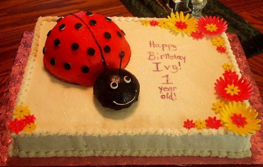 Ladybug Birthday - CakeCentral.com
