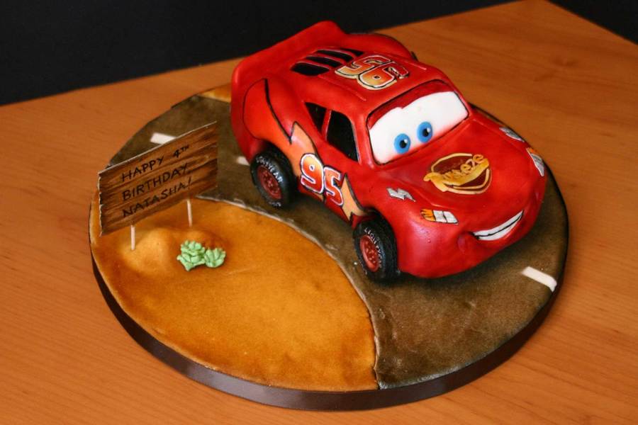 Lightening Mcqueen Cake - CakeCentral.com