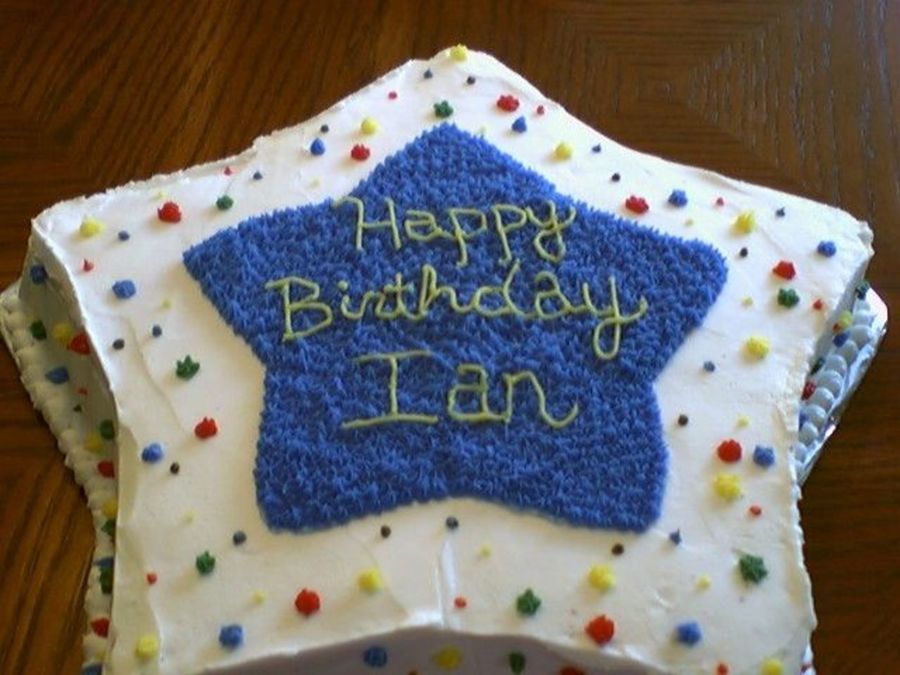 Ian's Birthday Cake - CakeCentral.com