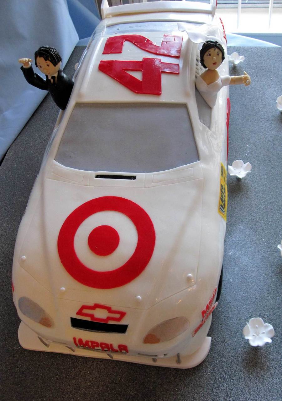 Nascar Wedding Cake - CakeCentral.com