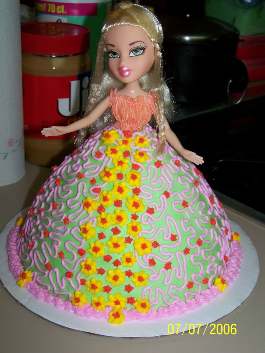 Bratz Doll Cake - CakeCentral.com