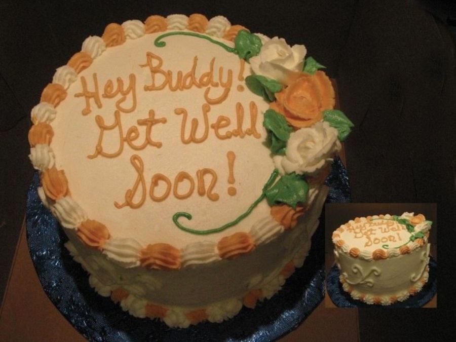 Get Well Soon Cake - CakeCentral.com