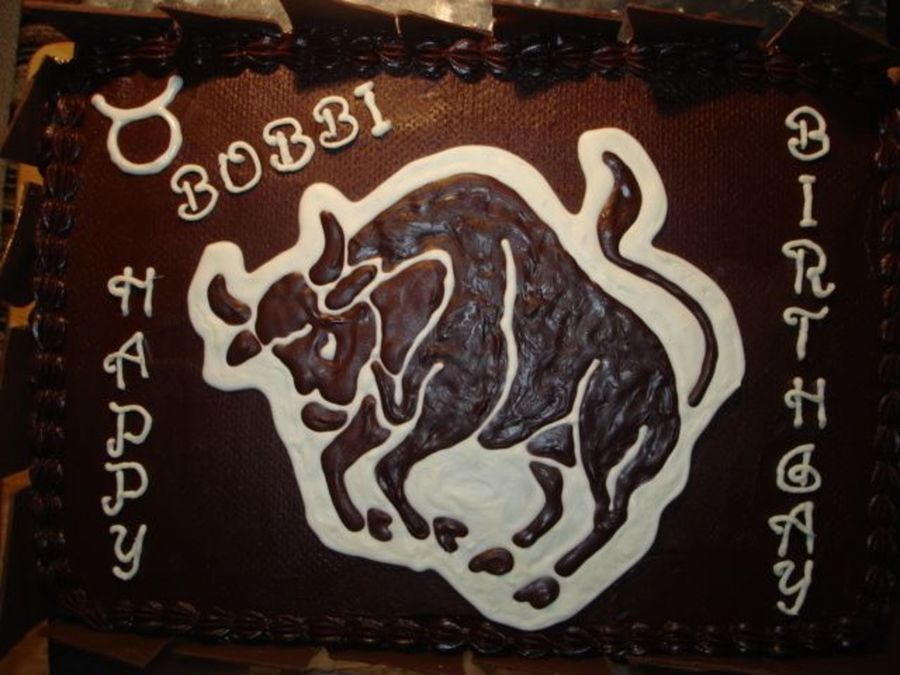 Taurus Cake - CakeCentral.com