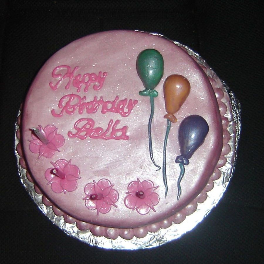 Bella's 4Th Birthday Cake - CakeCentral.com