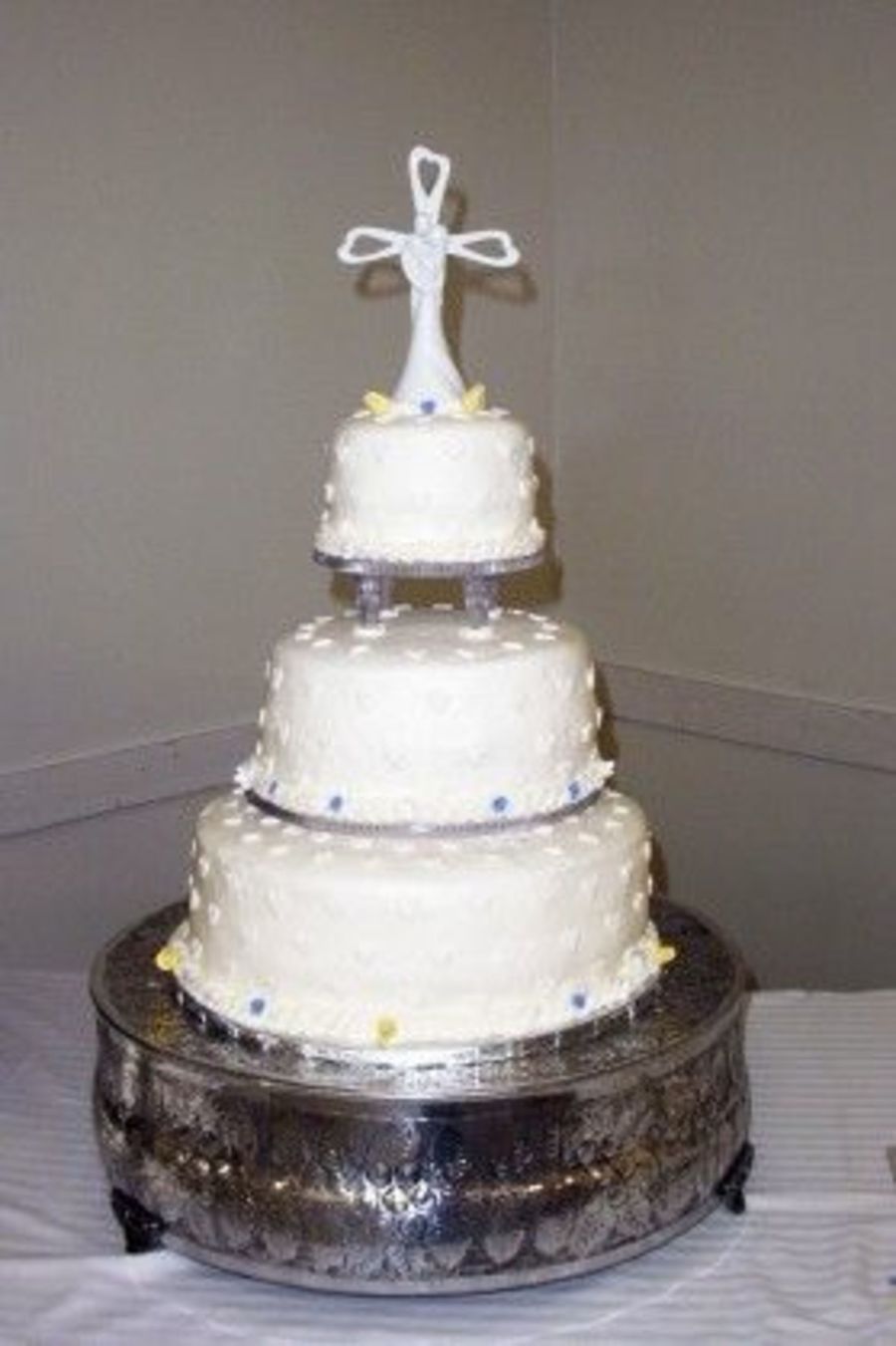 Hearts Wedding Cake - CakeCentral.com