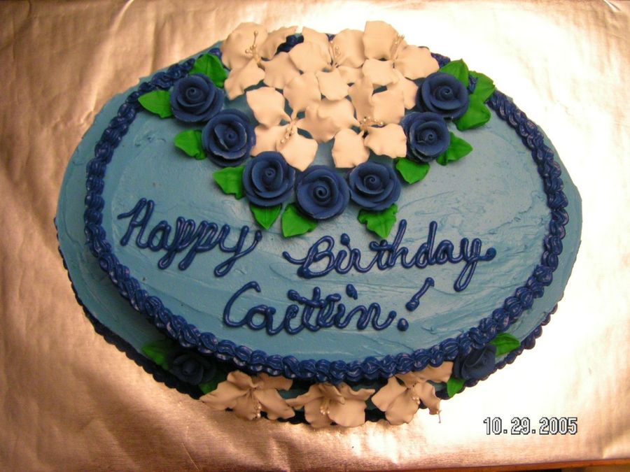 Caitlin's Party Cake - CakeCentral.com