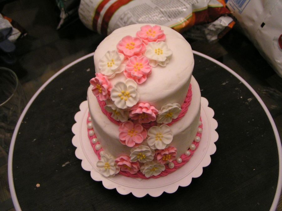 Practice Mini Cake - CakeCentral.com