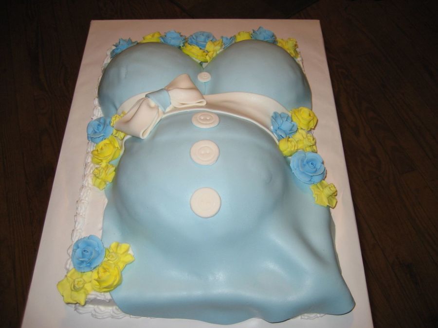 Belly Cake - CakeCentral.com