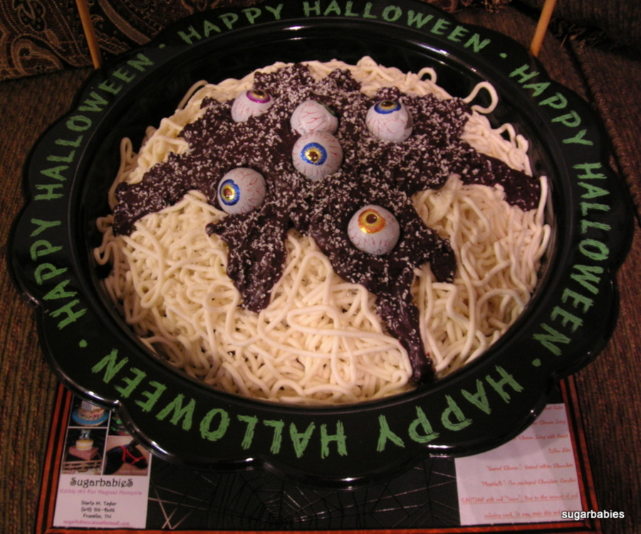 Spaghetti And Eyeballs - CakeCentral.com