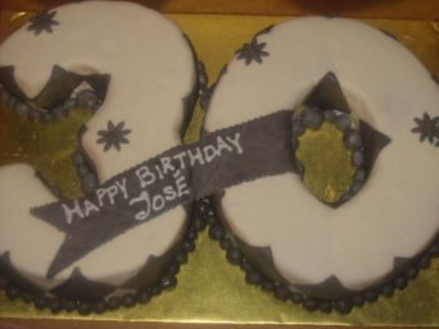 30Th Birthday Cake - CakeCentral.com