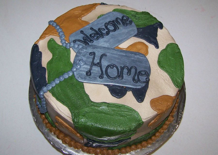 Welcome Home Army - CakeCentral.com