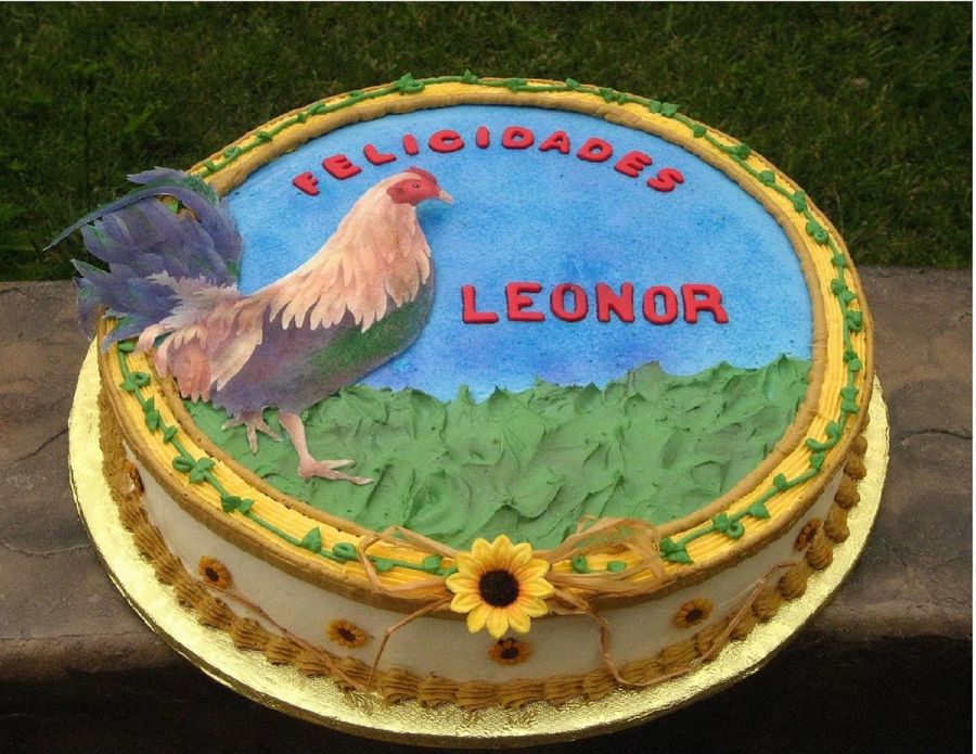 Rooster Cake - CakeCentral.com