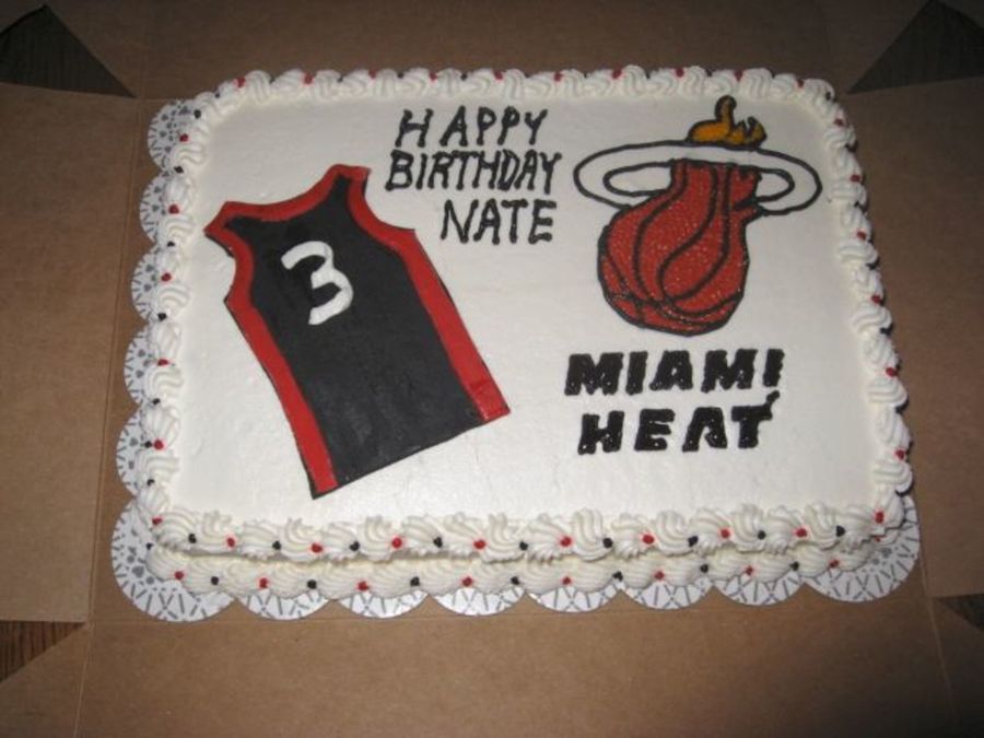 Miami Heat - CakeCentral.com