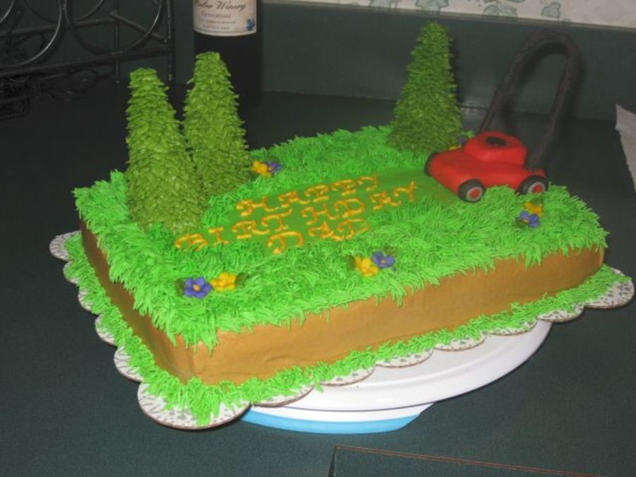 Lawn Mower - CakeCentral.com