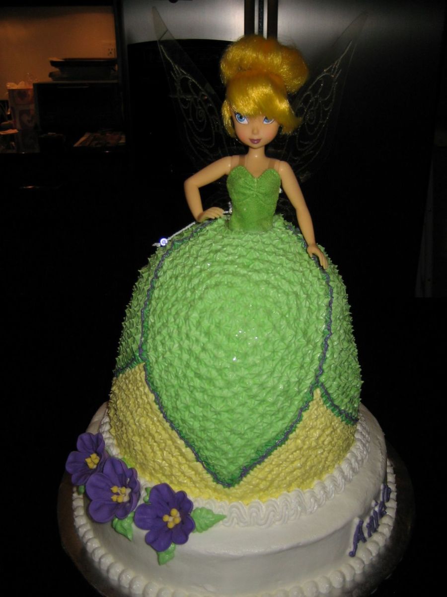 Tinkerbell Doll Cake - CakeCentral.com