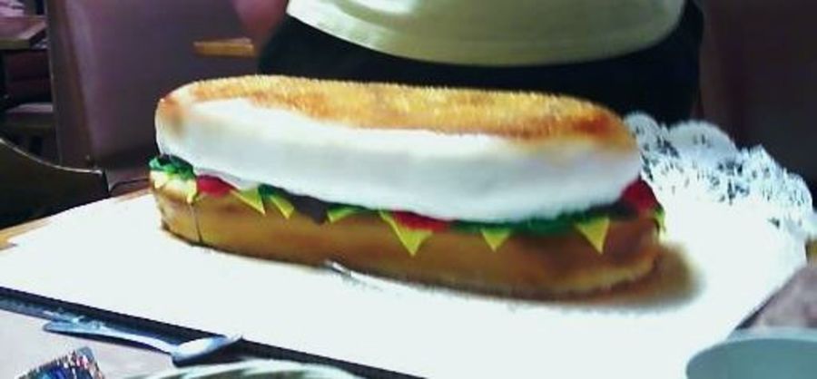 Sub Sanwich Cake - CakeCentral.com