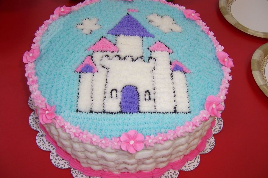 Whimsical Princess Castle - CakeCentral.com