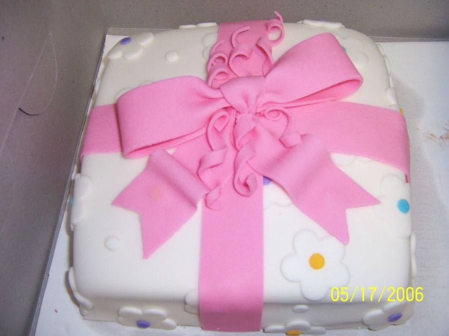 Fondant Present - CakeCentral.com