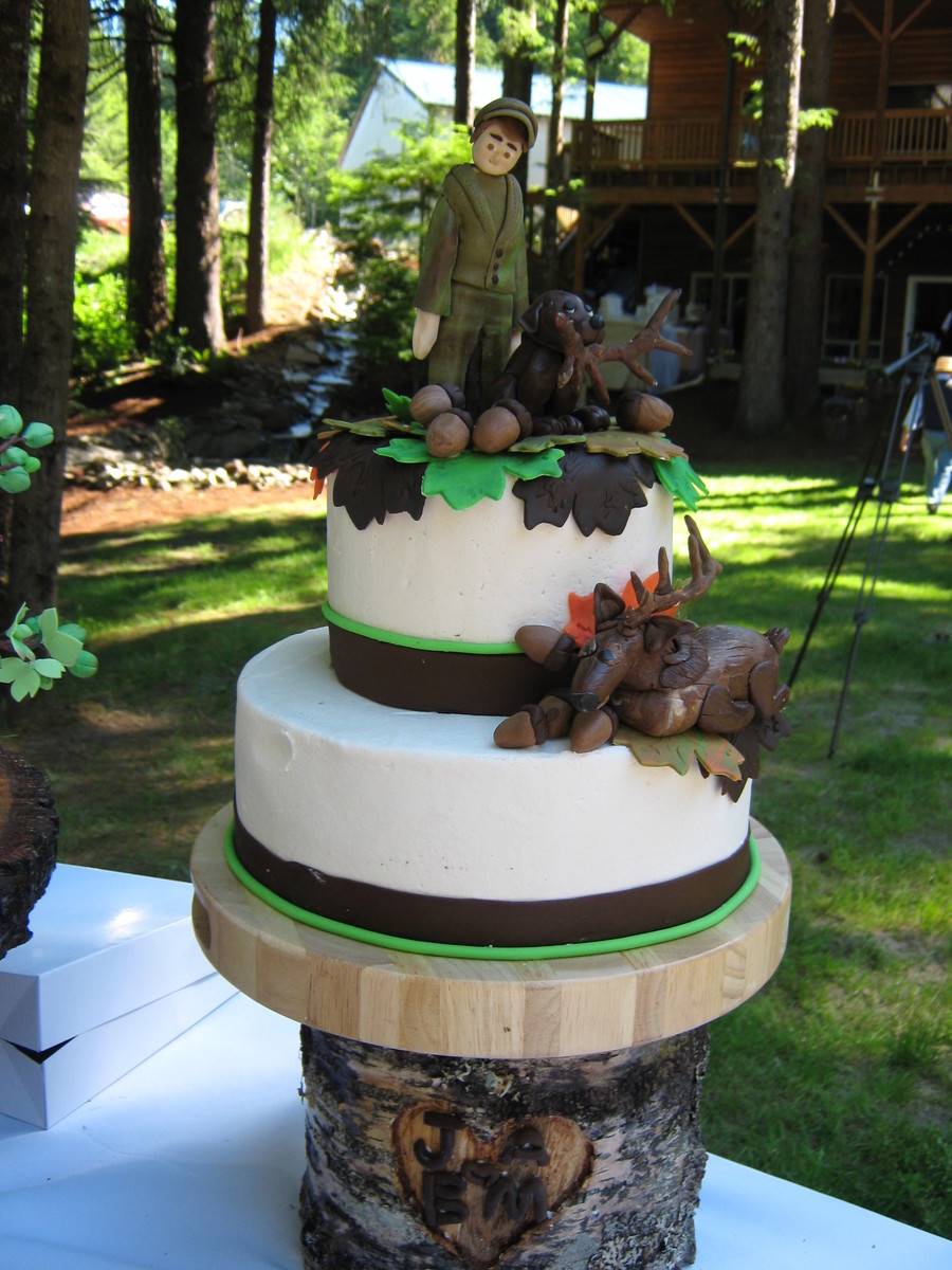 Elk Hunting Cake - CakeCentral.com