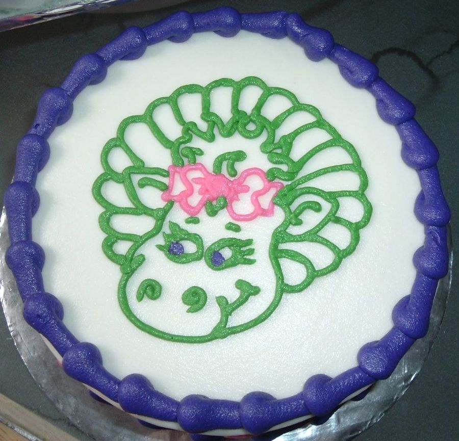 Baby Bop Smash Cake - CakeCentral.com
