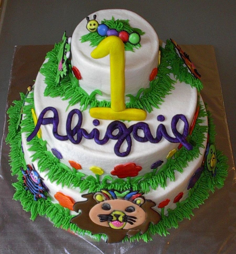 Baby Einstein 1St Birthday (Front View) - CakeCentral.com