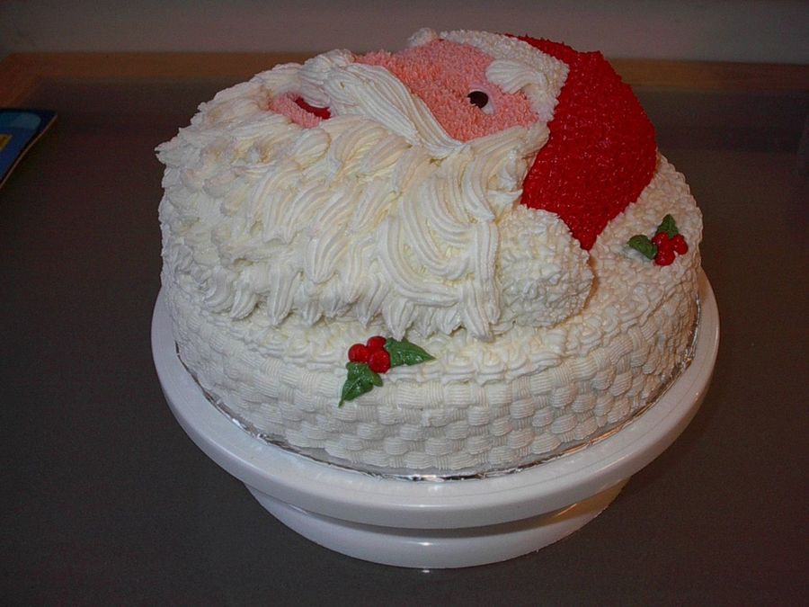 Santa Face - CakeCentral.com