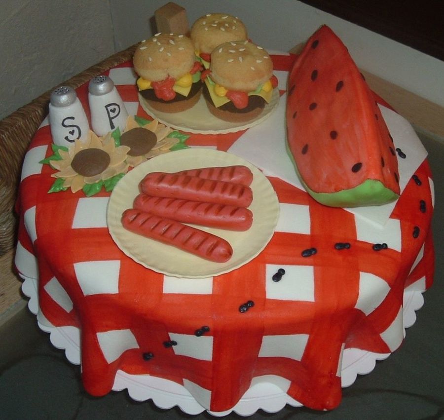 Picnic Table - CakeCentral.com